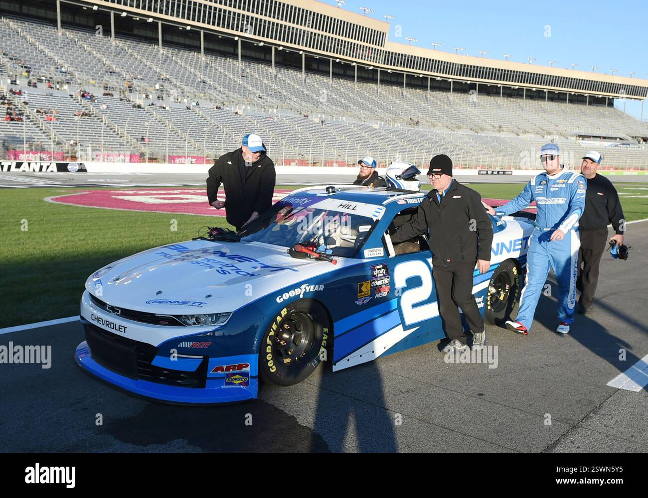 ATLANTA, GA - FEBRUARY 21: Austin Hill (#21 Richard Childress Racing ...