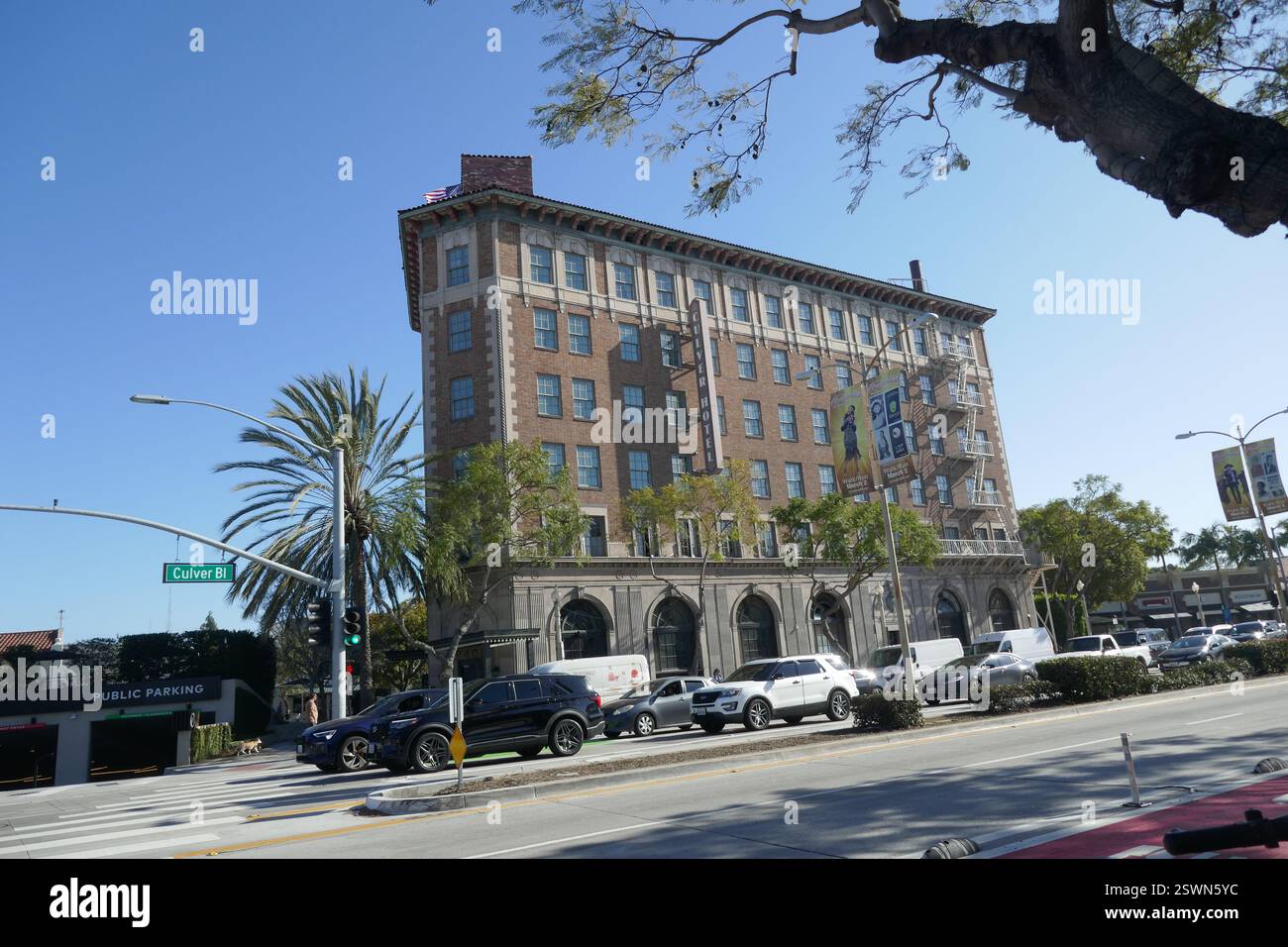 Culver City, California, USA 20th February 2025 The Culver Hotel, built ...