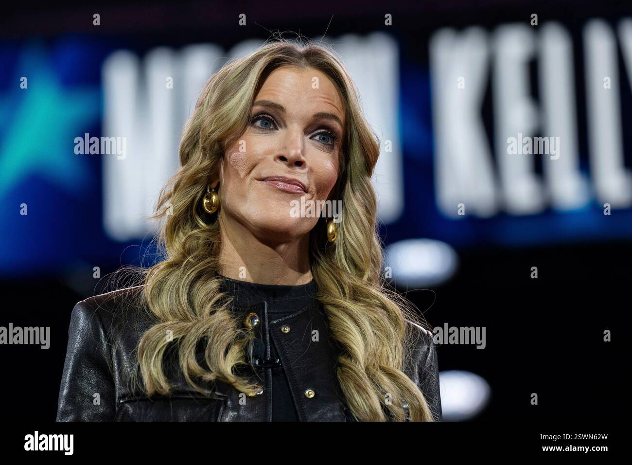 National Harbor, Maryland, USA. 21st Feb, 2025. Megyn Kelly speaks at ...