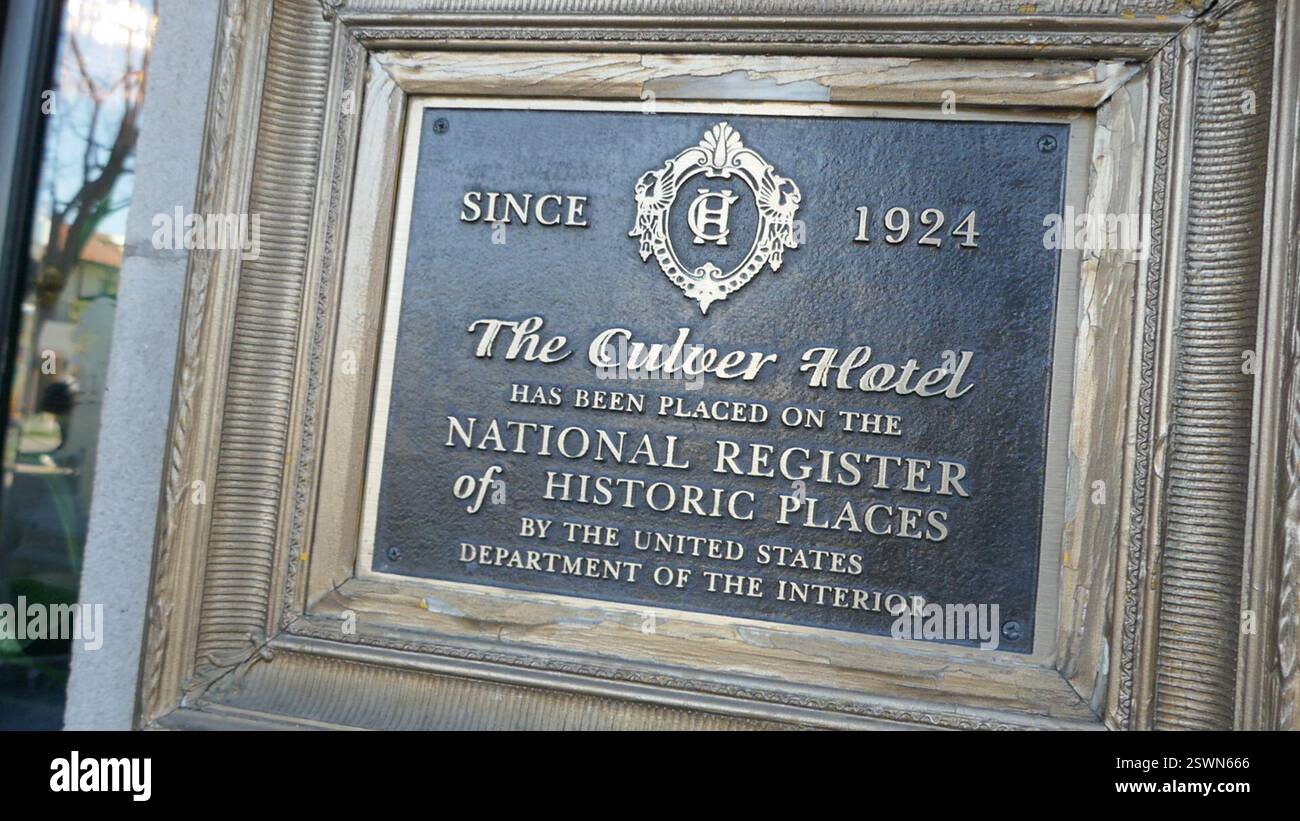 Culver City, California, USA 20th February 2025 The National Register ...