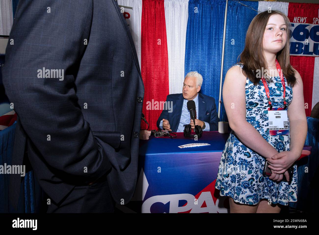 Washington Dc, USA. 21st Jan, 2025. Chairman of CPAC 25, Matt Schlapp ...
