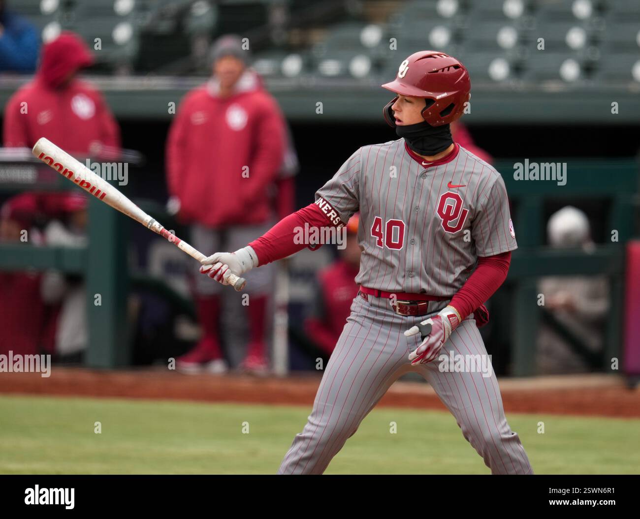 February 21, 2025, Round Rock, Texas, USA: Oklahoma right fielder SAM ...