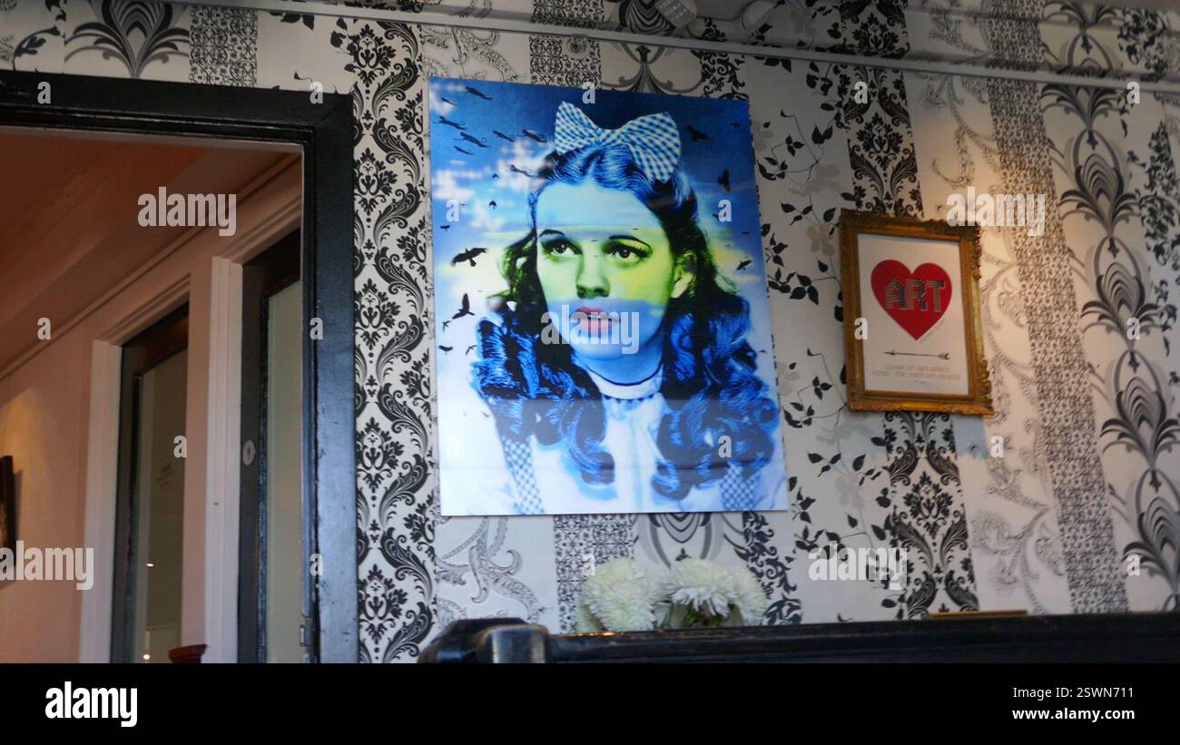 Culver City, California, USA 20th February 2025 Judy Garland Portrait ...