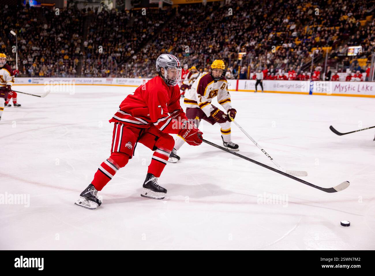Minneapolis, Minnesota, USA. 21st Feb, 2025. Ohio State player PATRICK ...