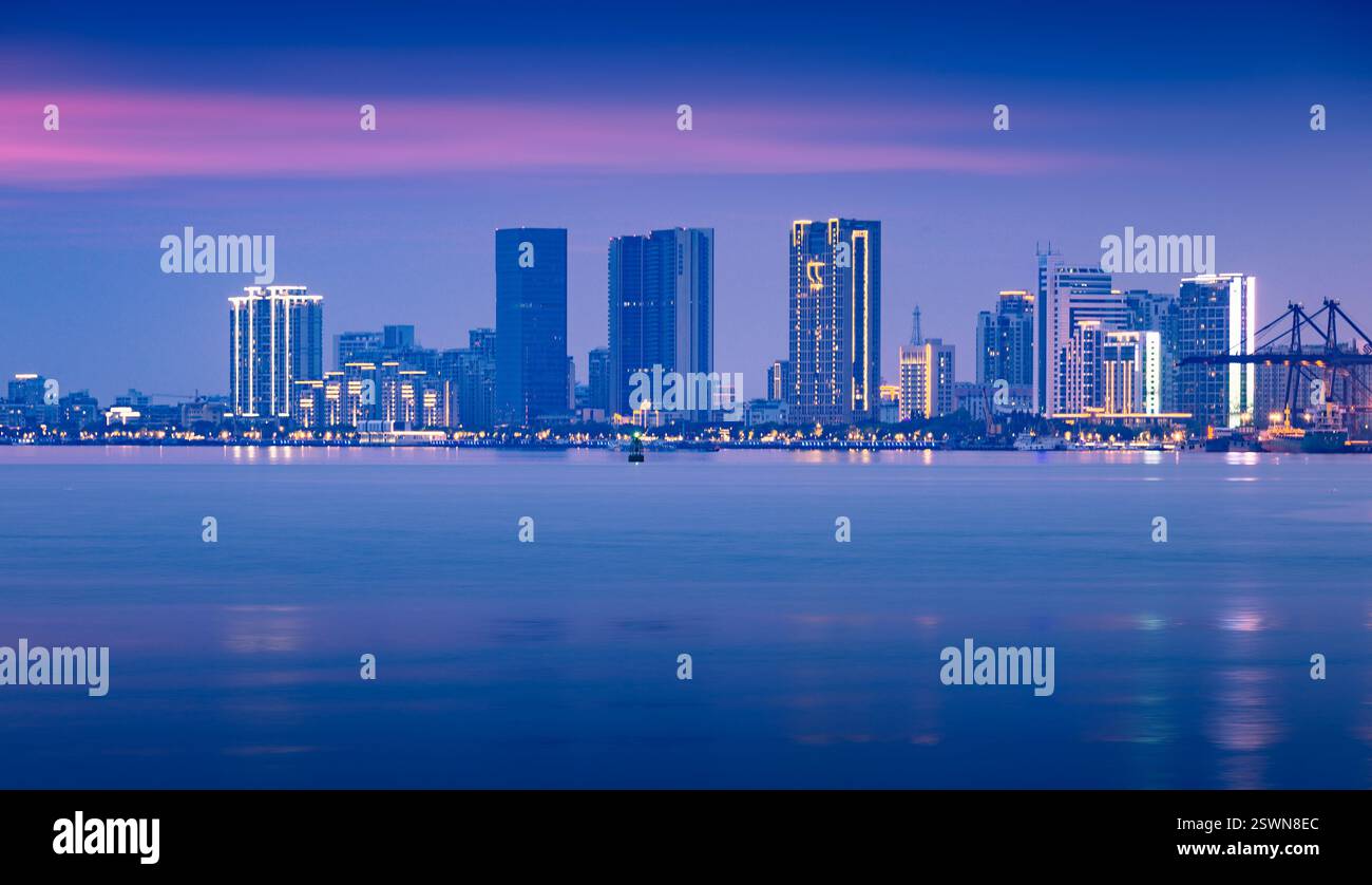 Night View of Shantou City, Guangdong Province, China Stock Photo - Alamy