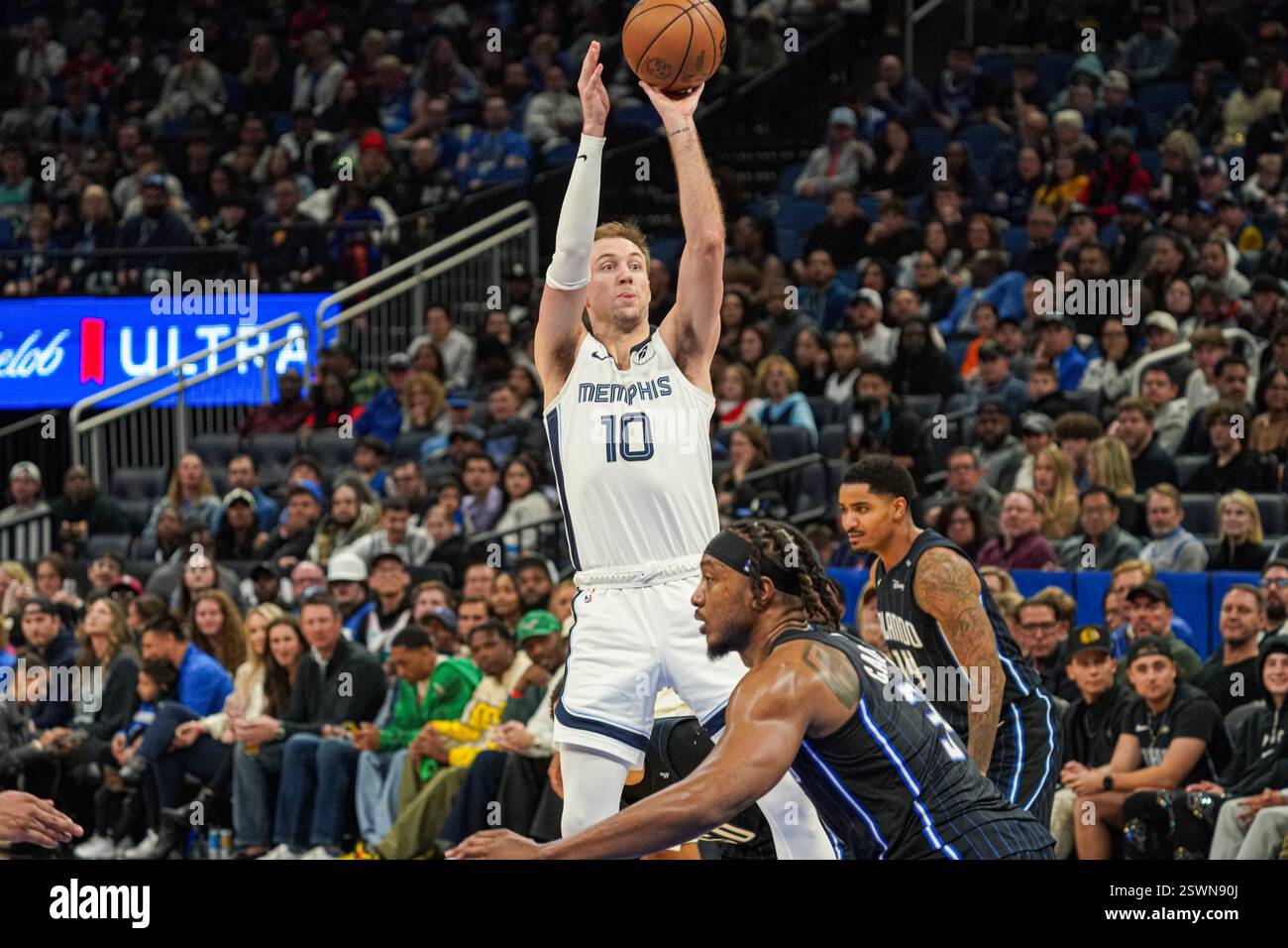 Orlando, Florida, USA, February 21, 2025, Memphis Grizzlies guard Luke ...