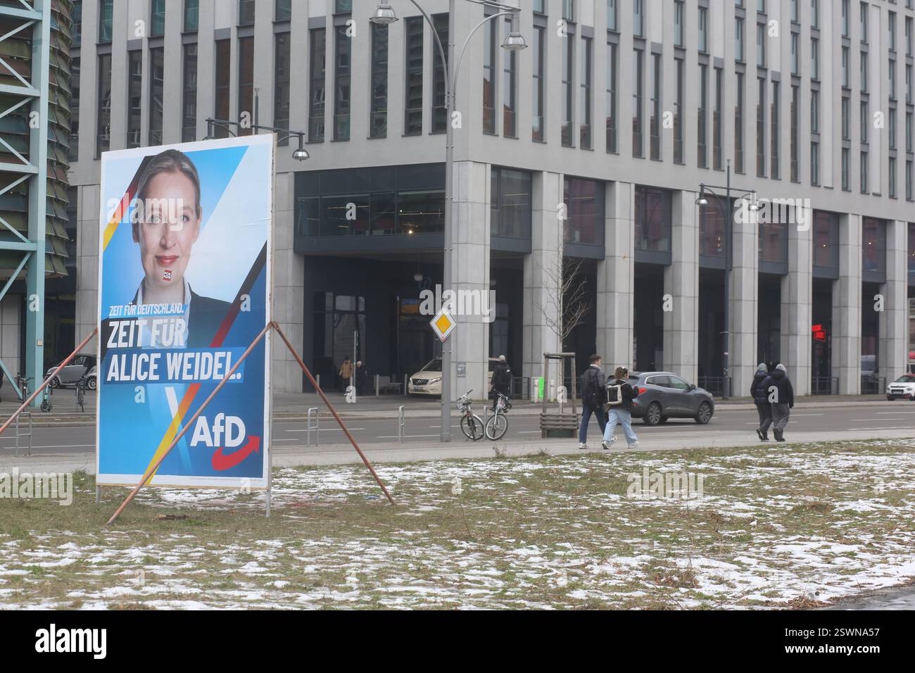 An AFD poster announcing that the opportunity has arrived for Alice ...