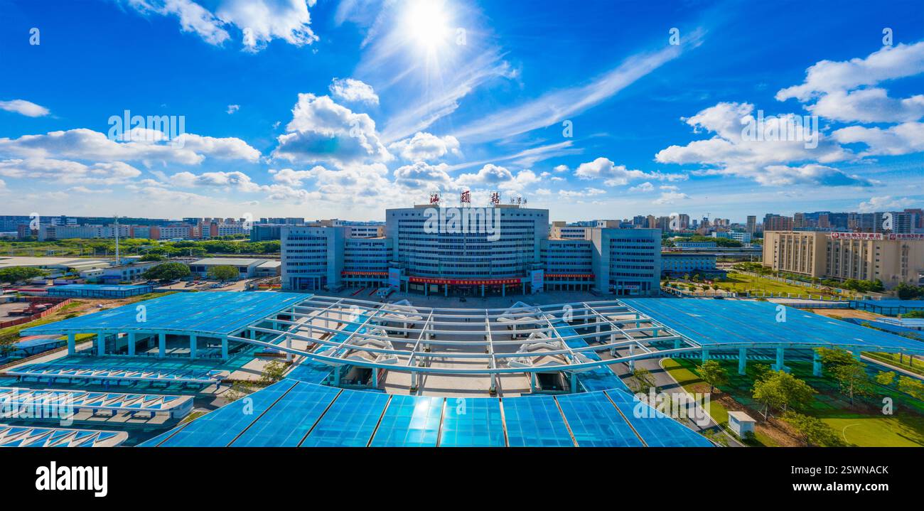 Shantou Station, Shantou City, Guangdong Province, China Stock Photo ...