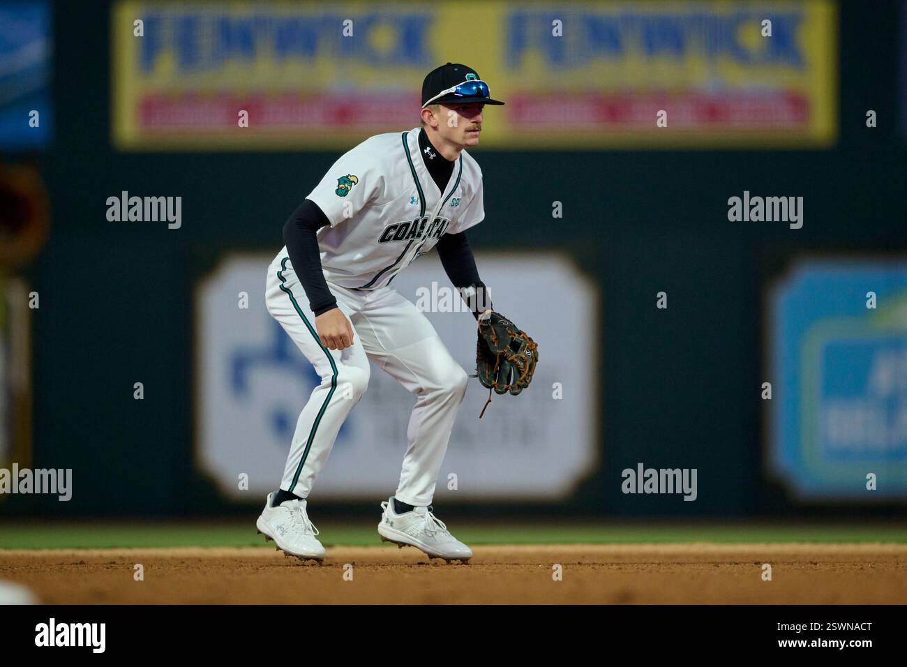 Coastal Carolina Chanticleers shortstop Ty Barrango (10) during an NCAA ...
