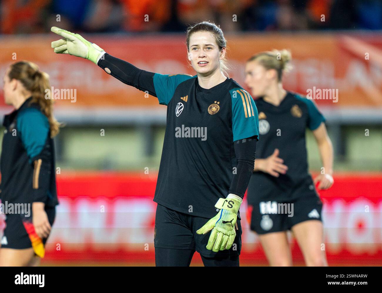 Stina Johannes (Germany, #12) 21.02.2025, Netherlands - Germany, UEFA ...