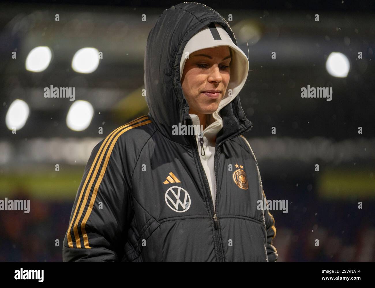 Rebecca Knaak (Germany, #4) 21.02.2025, Netherlands - Germany, UEFA ...