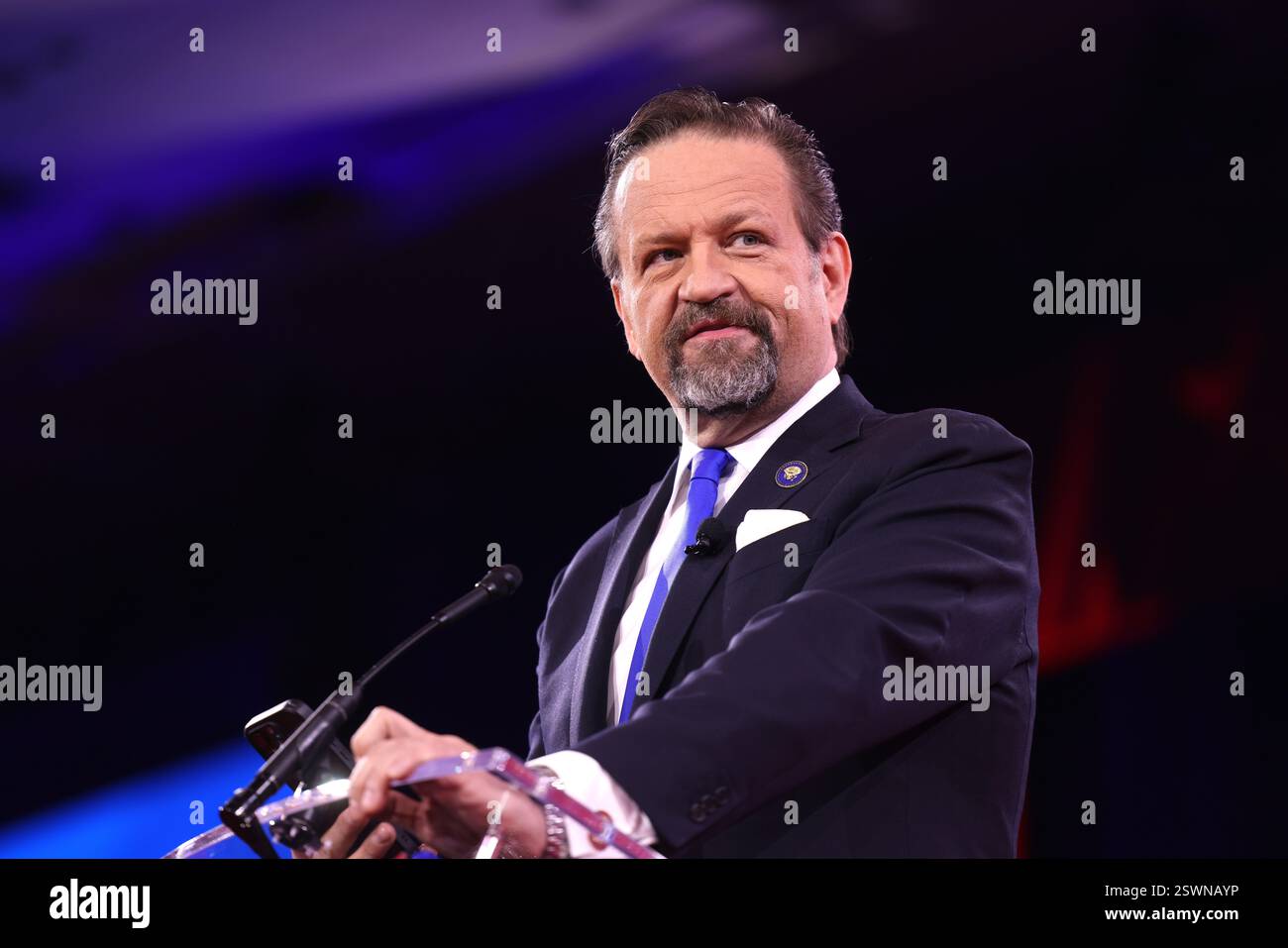 February 21, 2025, National Harbor, Maryland, USA: SEBASTIAN GORKA ...