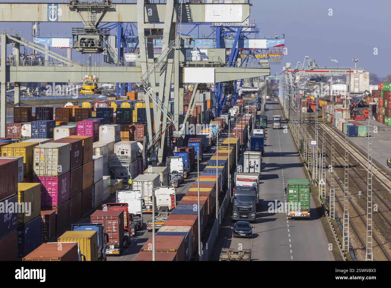 The port of Mannheim is one of Europe's most important inland ports and ...