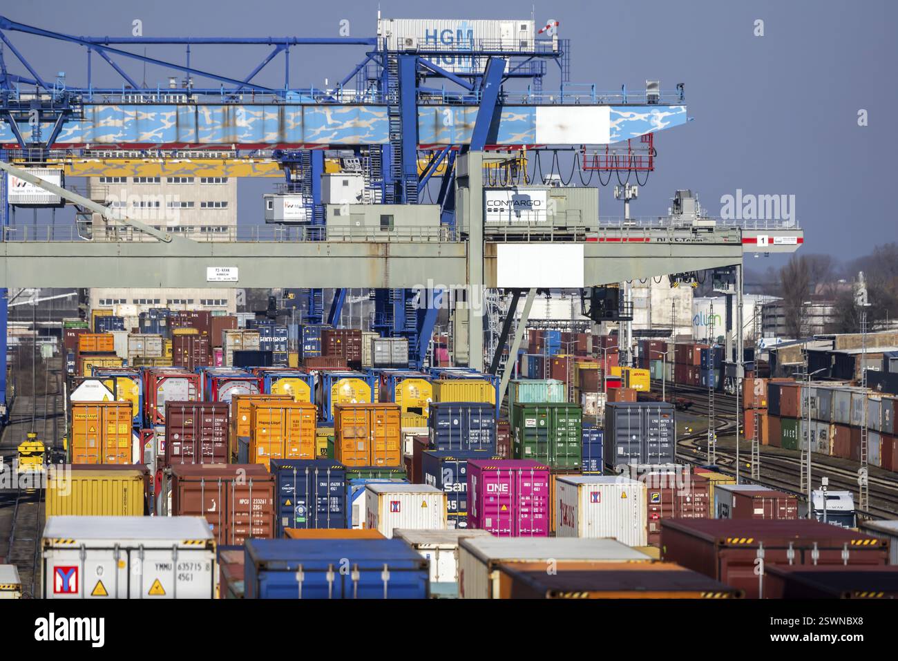 The port of Mannheim is one of Europe's most important inland ports and ...