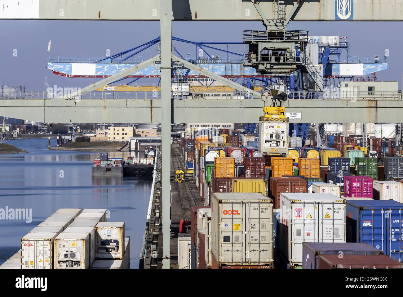 The port of Mannheim is one of Europe's most important inland ports and ...