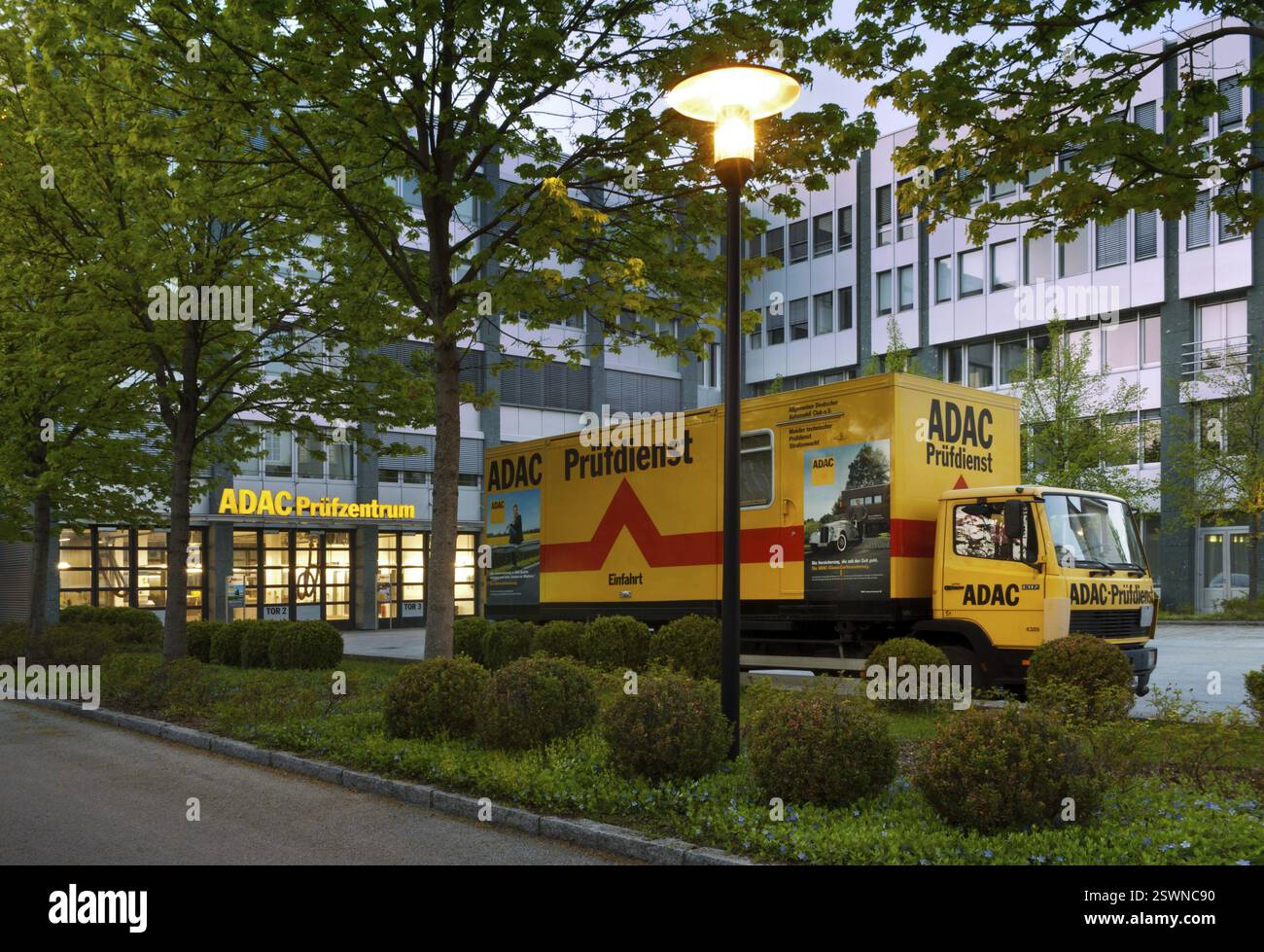 ADAC test centre, Munich, Bavaria, Germany, Europe Stock Photo - Alamy