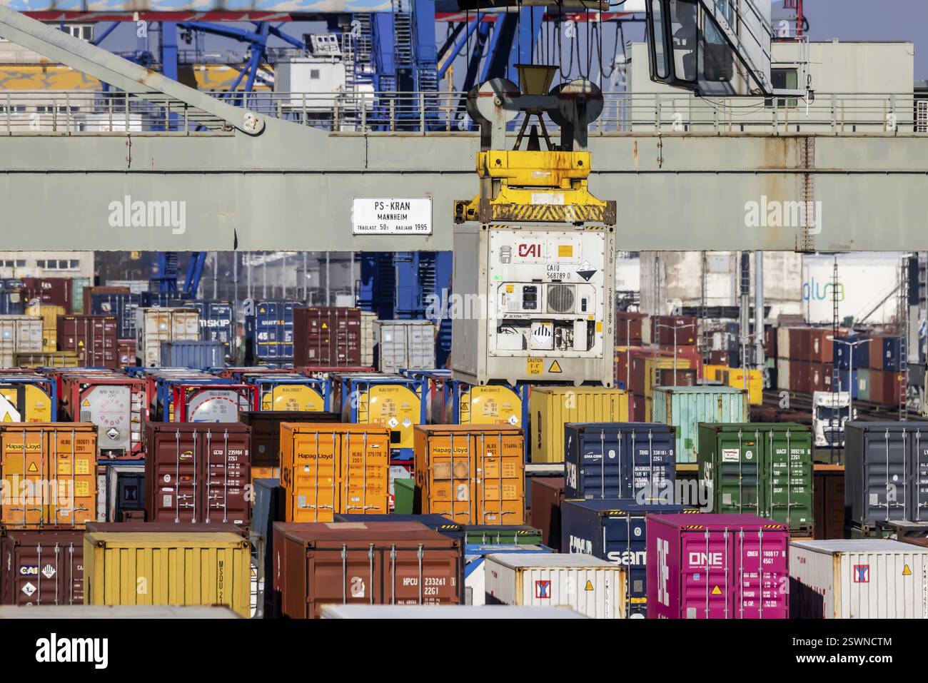 The port of Mannheim is one of Europe's most important inland ports and ...