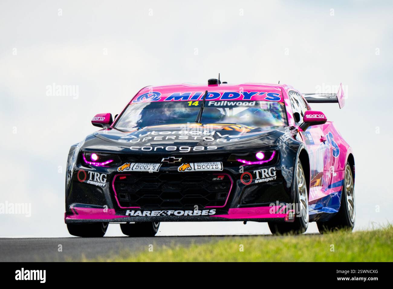 Sydney, Australia. 22nd Feb 2025. The #14 Middy's Racing Chev Camaro ...