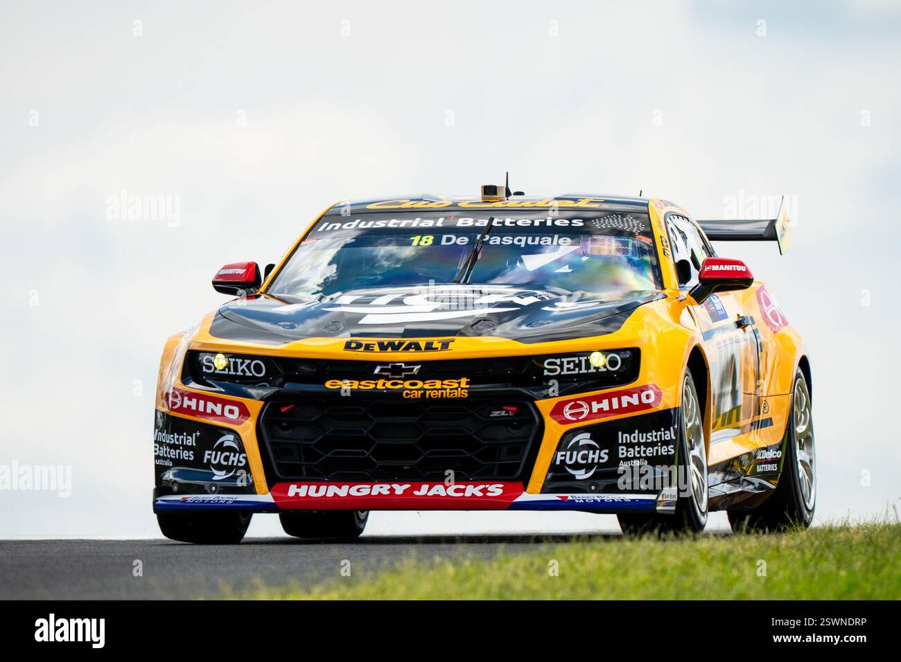 Sydney, Australia. 22nd Feb 2025. The #18 Dewalt Racing Chev Camaro ZL1 ...