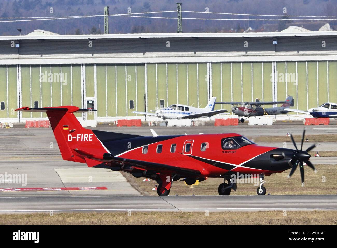 Pilatus PC-12 NGX was on display in Stuttgart today! With its striking ...