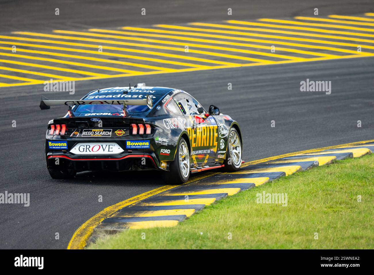 Sydney, Australia. 22nd Feb 2025. The #26 Penrite Racing Ford Mustang ...