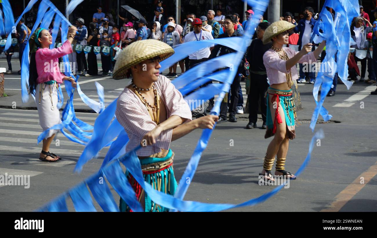 Baguio City, Philippines. 22nd February 2025. Traditional dance of the ...