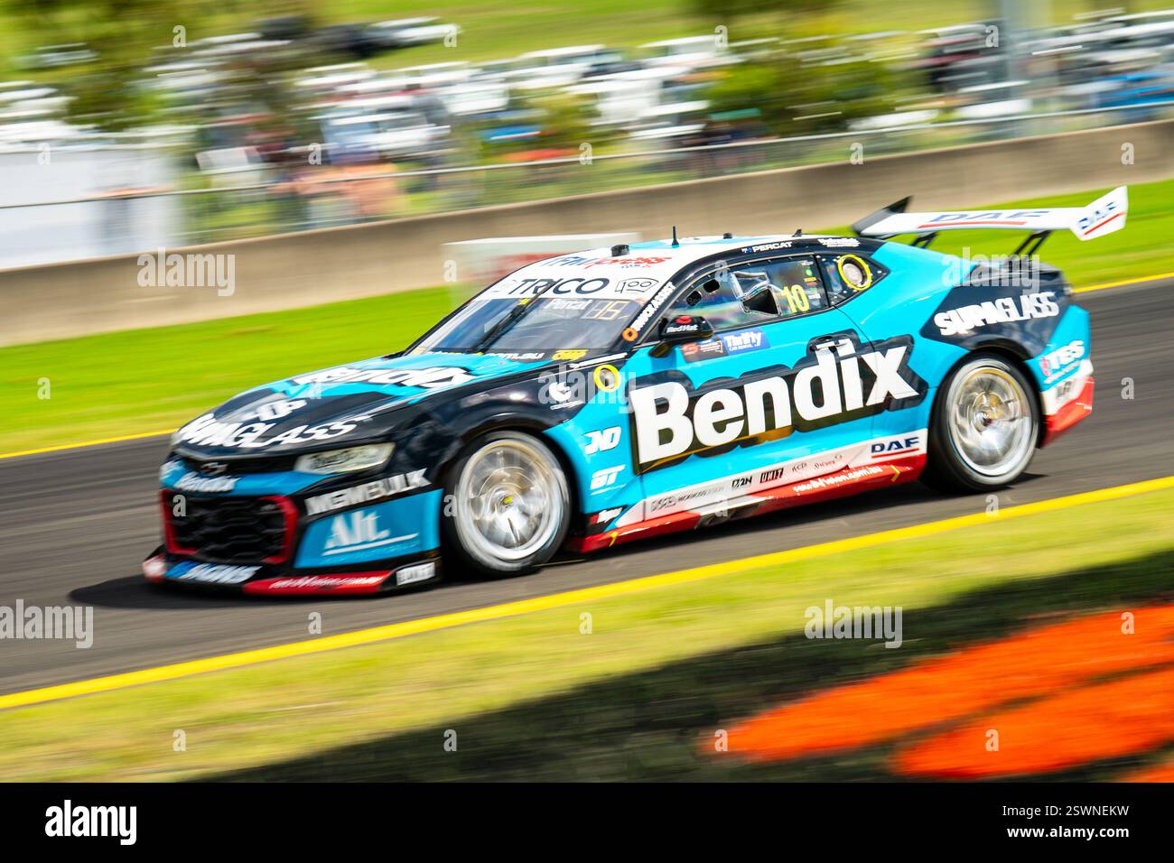 Sydney, Australia. 22nd Feb 2025. The #10 Bendix Racing Chev Camaro ZL1 ...