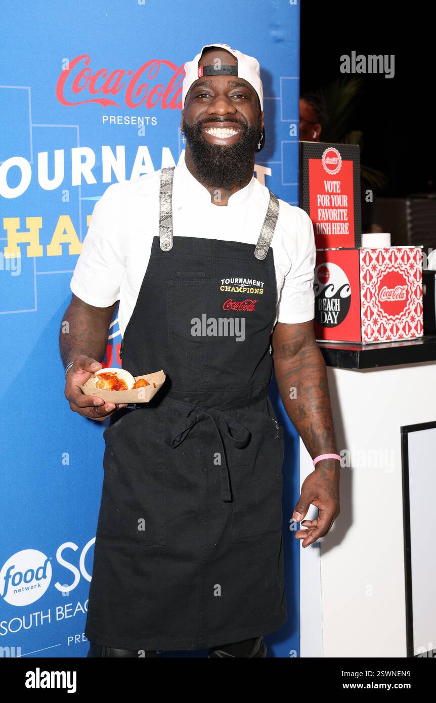 MIAMI BEACH, FL - FEBRUARY 21: Tobias Dorzon attends Tournament of ...