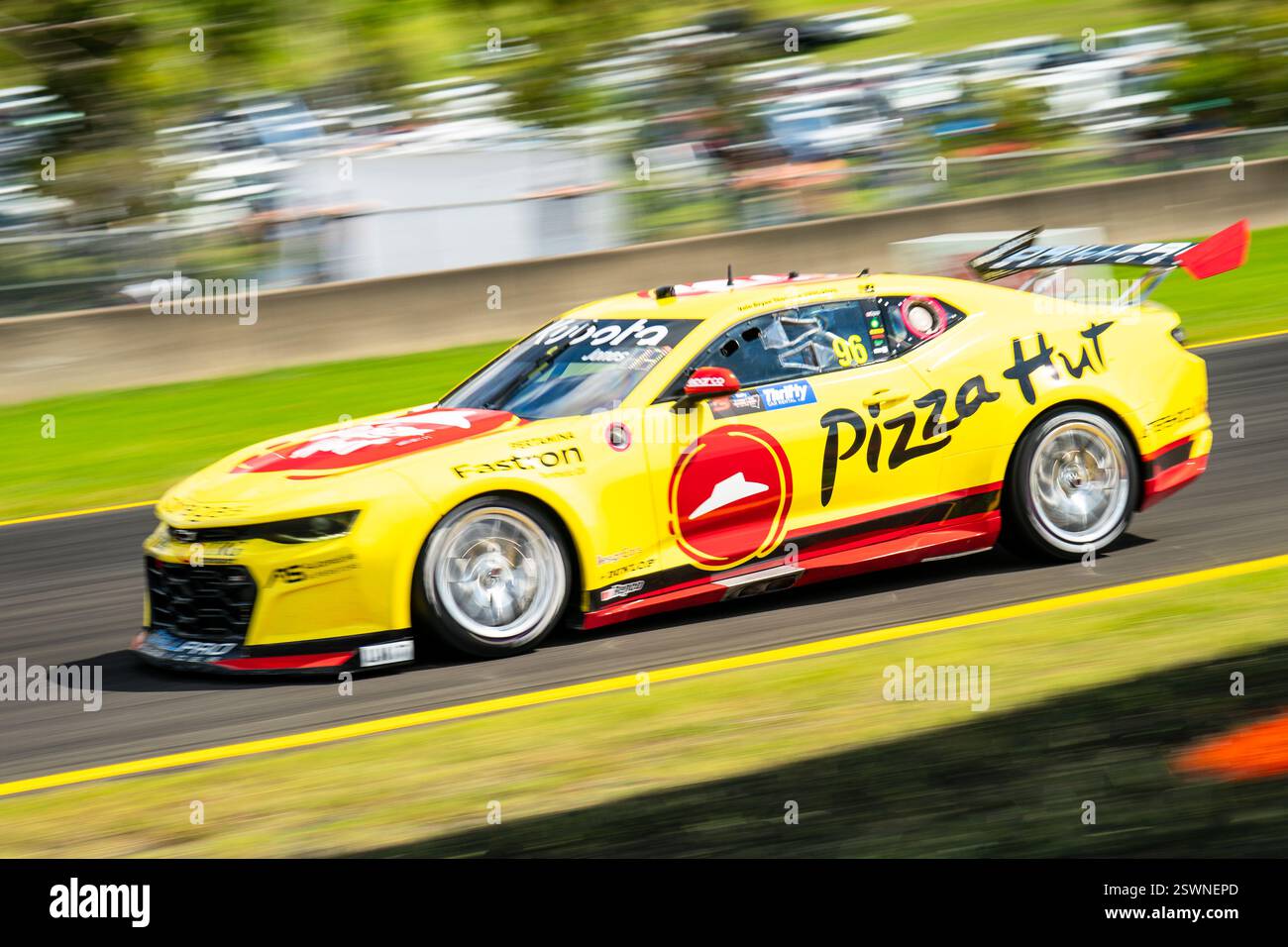 Sydney, Australia. 22nd Feb 2025. The #96 Pizza Hut Racing Chev Camaro ...