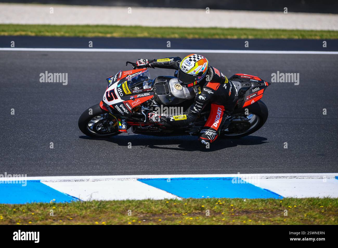 Phillip Island, Australia. 21st Feb, 2025. Yari Montella of Italy is ...