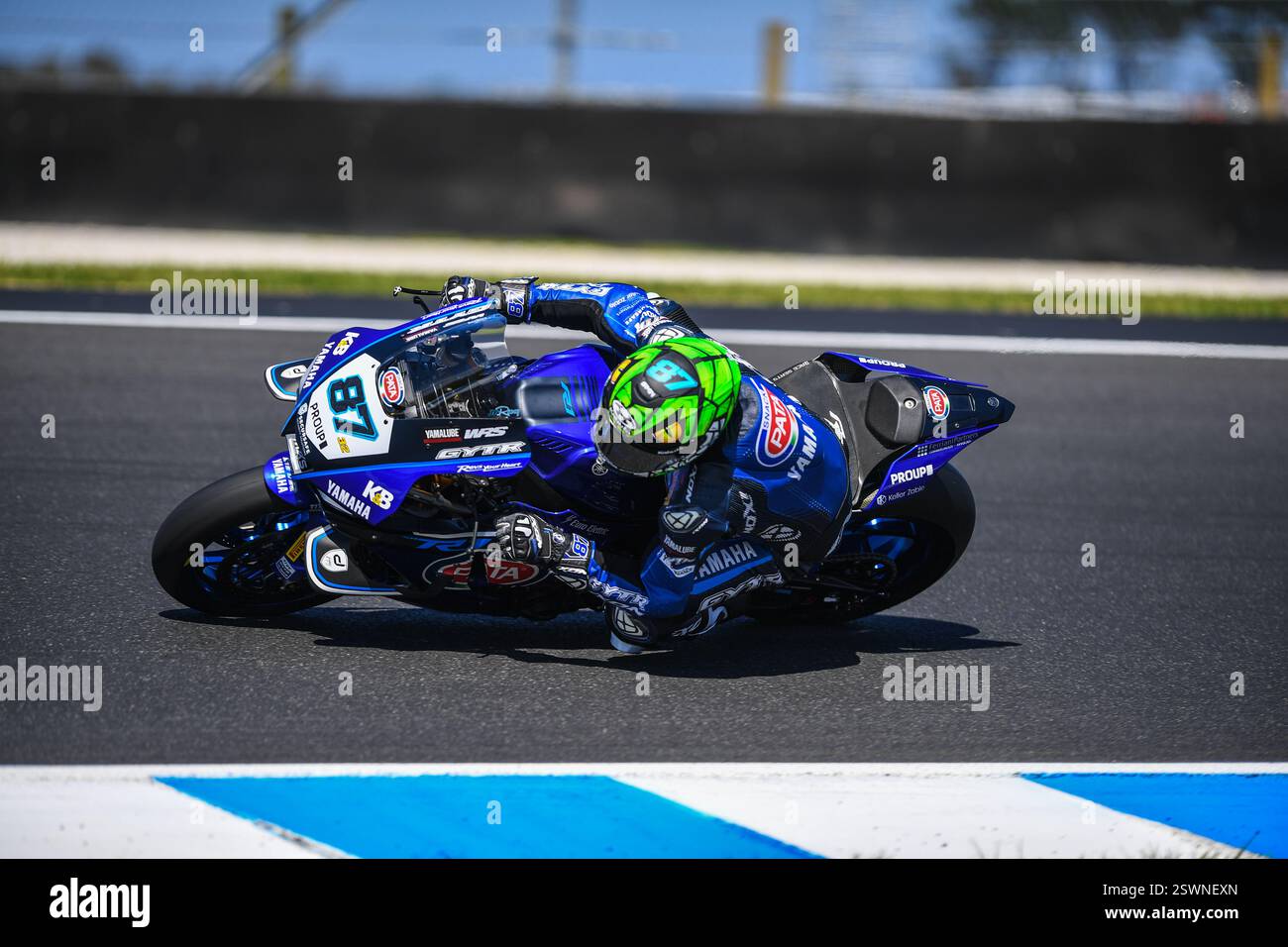Phillip Island, Australia. 21st Feb, 2025. Remy Gardner of Australia is ...