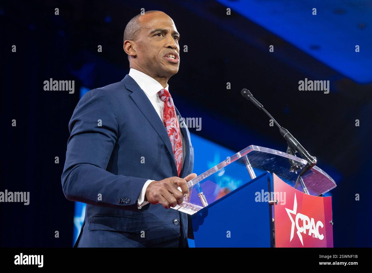 National Harbor, United States. 21st Feb, 2025. Scott Turner, Secretary ...