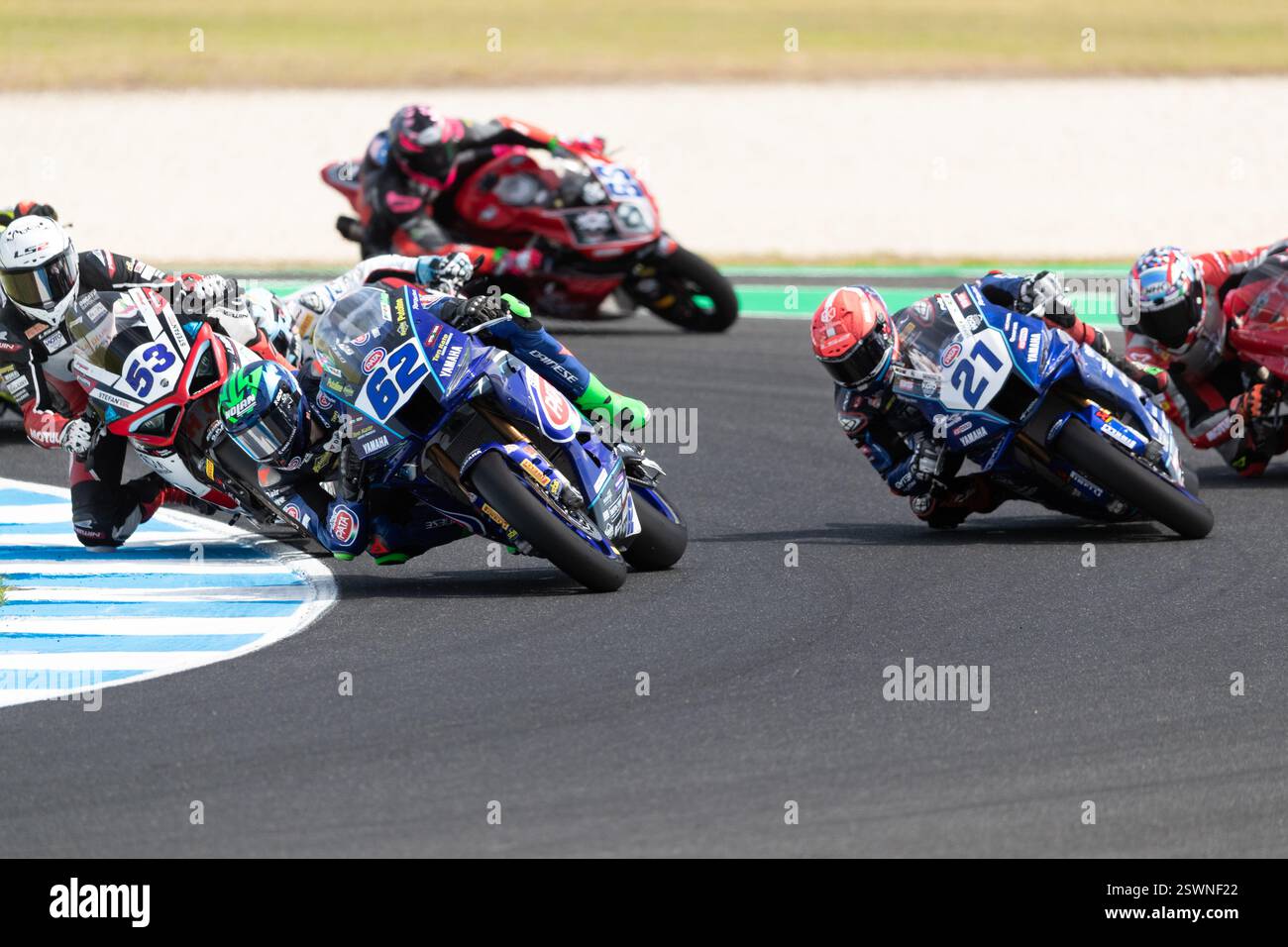 Phillip Island, Australia, 22 February, 2025. Stefano Manzi (ITA ...