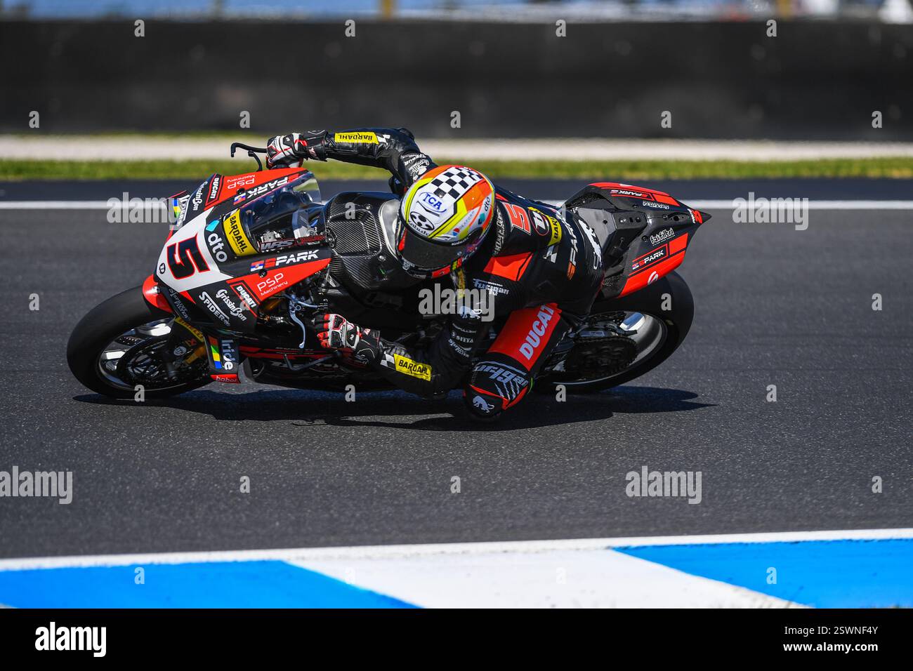 Phillip Island, Australia. 21st Feb, 2025. Yari Montella of Italy is ...