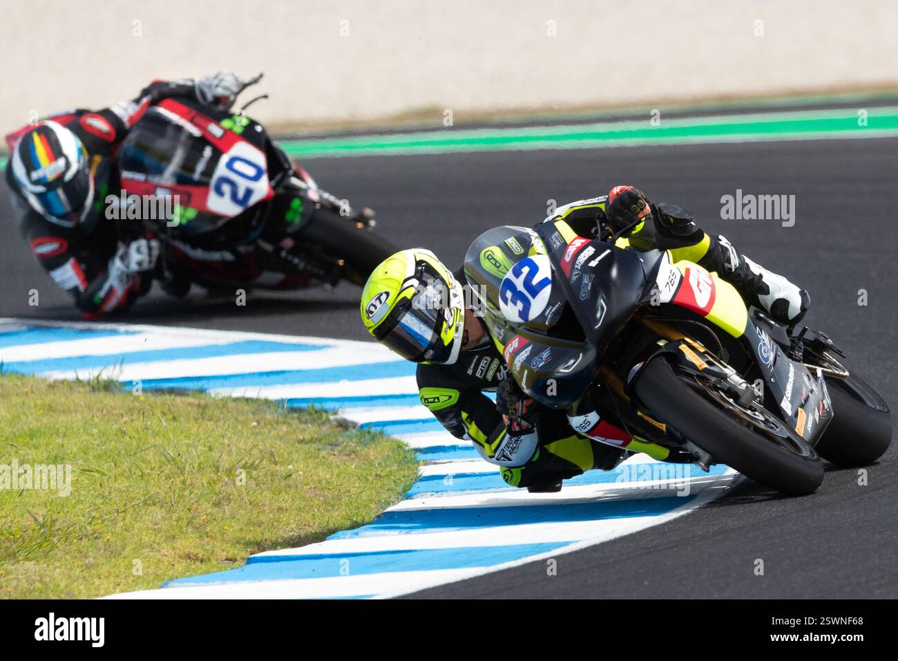 Phillip Island, Australia, 22 February, 2025. Oliver Bayliss (AUS) riding for PTR Triumph ...