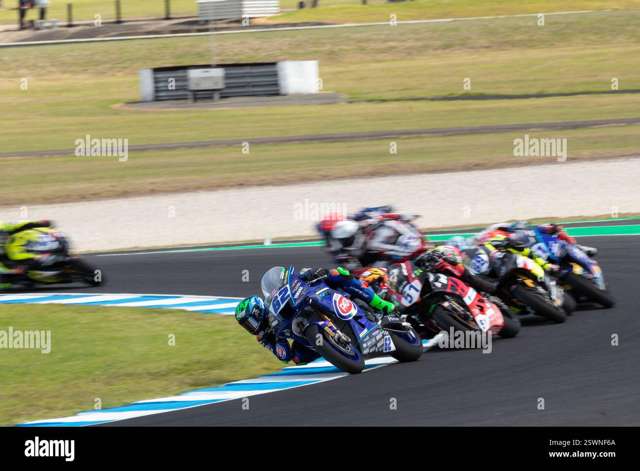 Phillip Island, Australia, 22 February, 2025. Stefano Manzi (ITA ...