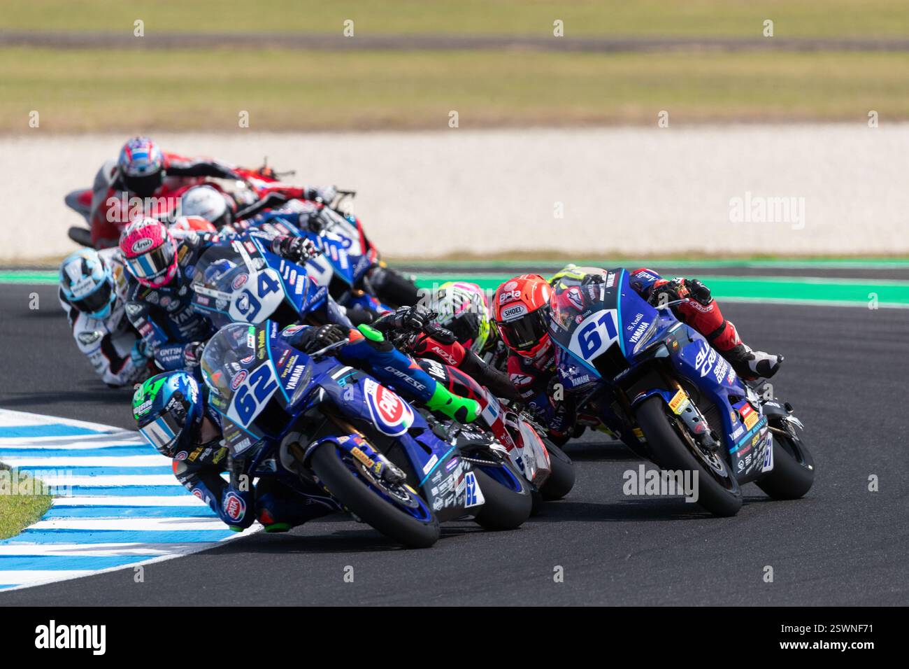 Phillip Island, Australia, 22 February, 2025. Stefano Manzi (ITA ...