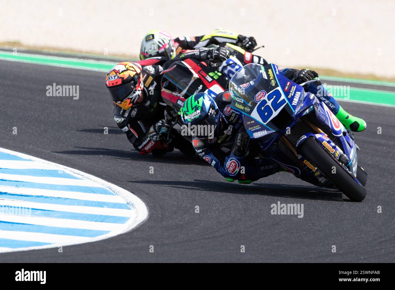Phillip Island, Australia, 22 February, 2025. Stefano Manzi (ITA ...