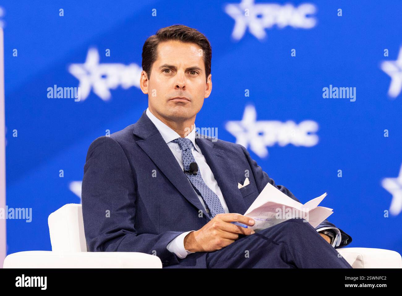 Rob Finnerty of Newsmax in conversation with Congressman, House Speaker ...