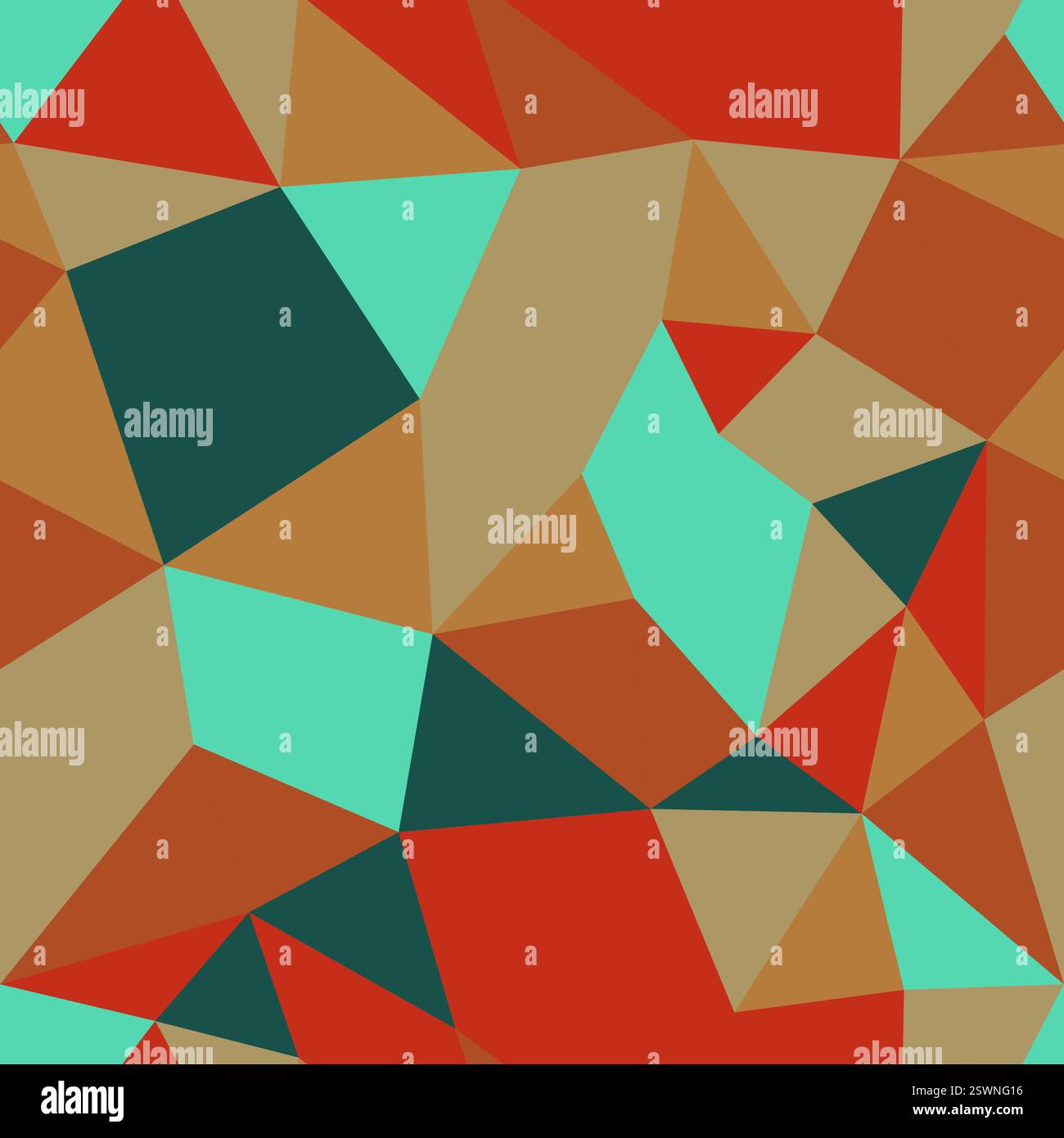 Triangulation geometric shapes background. Compact triangles size. Repeatable pattern. Artistic ...