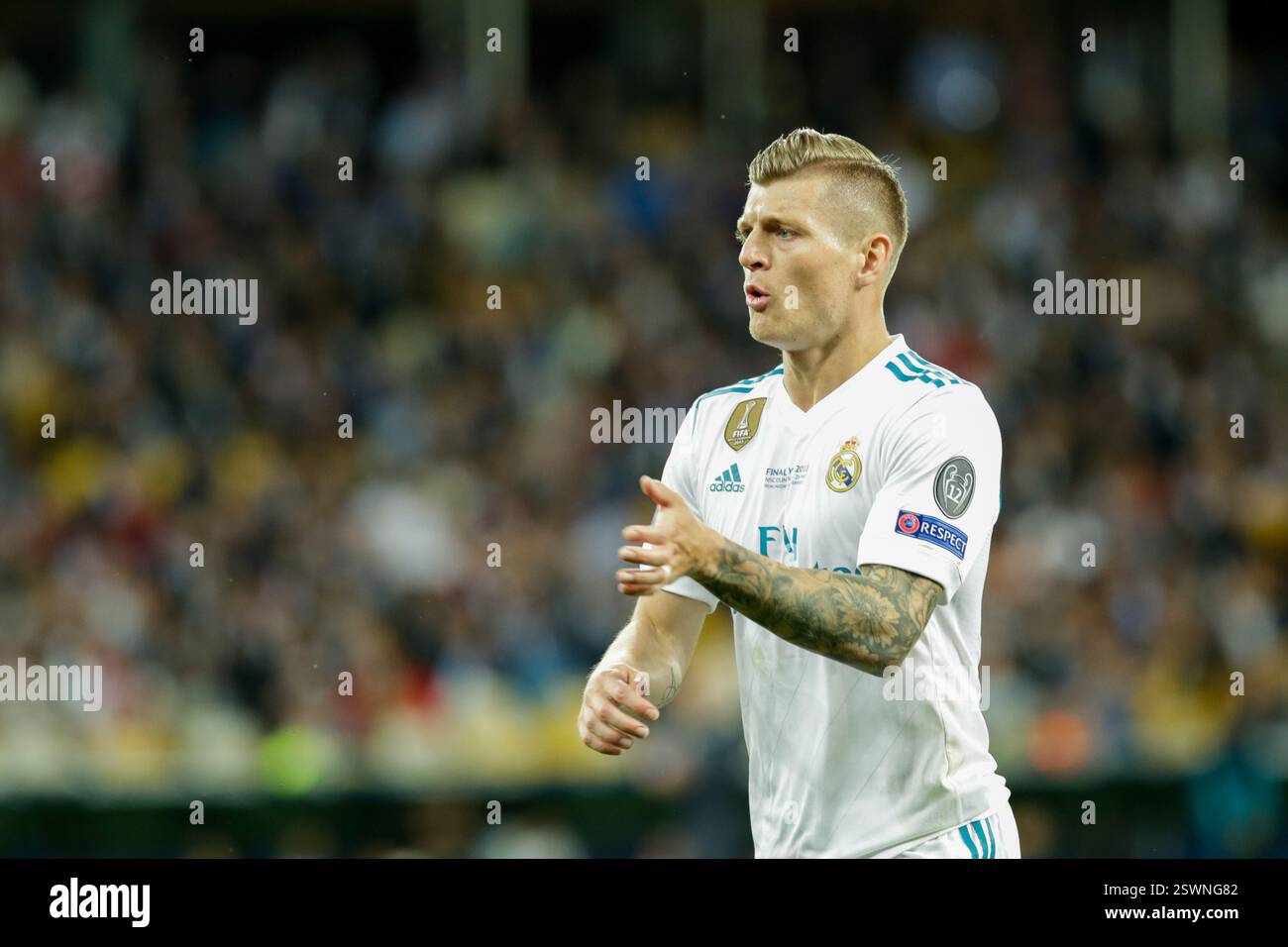 Toni Kroos of Real Madrid seen during the UEFA Champions League Final ...