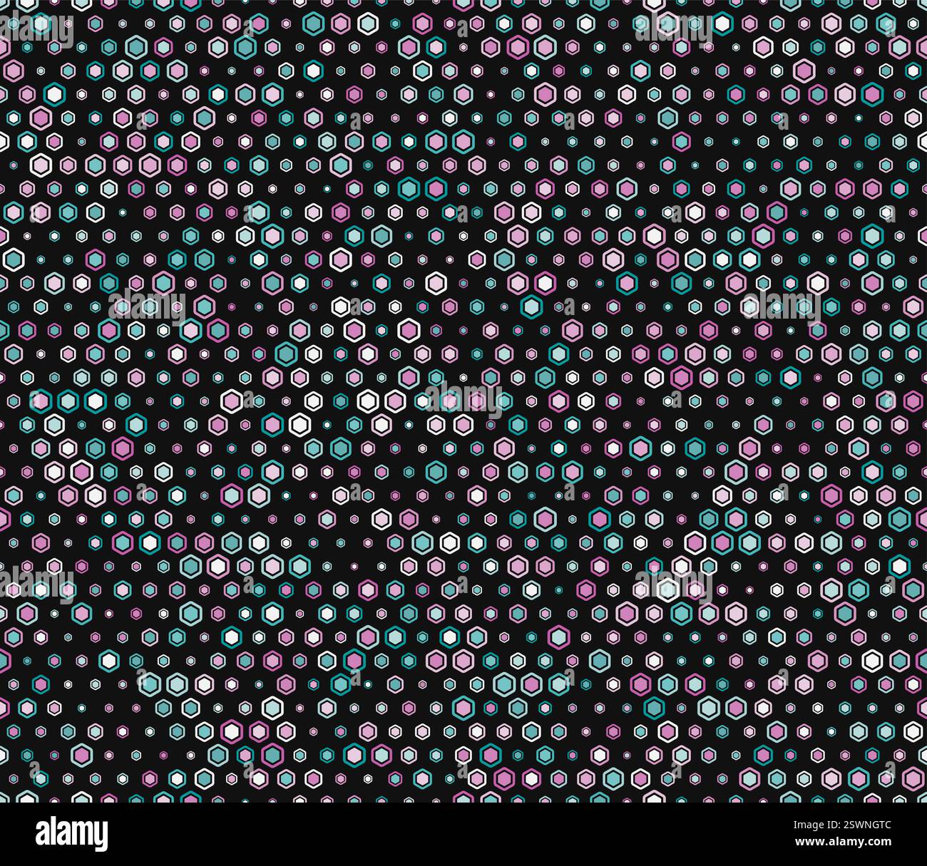 Geometric pattern. Multicolored geometric elements of varied size. Bold ...