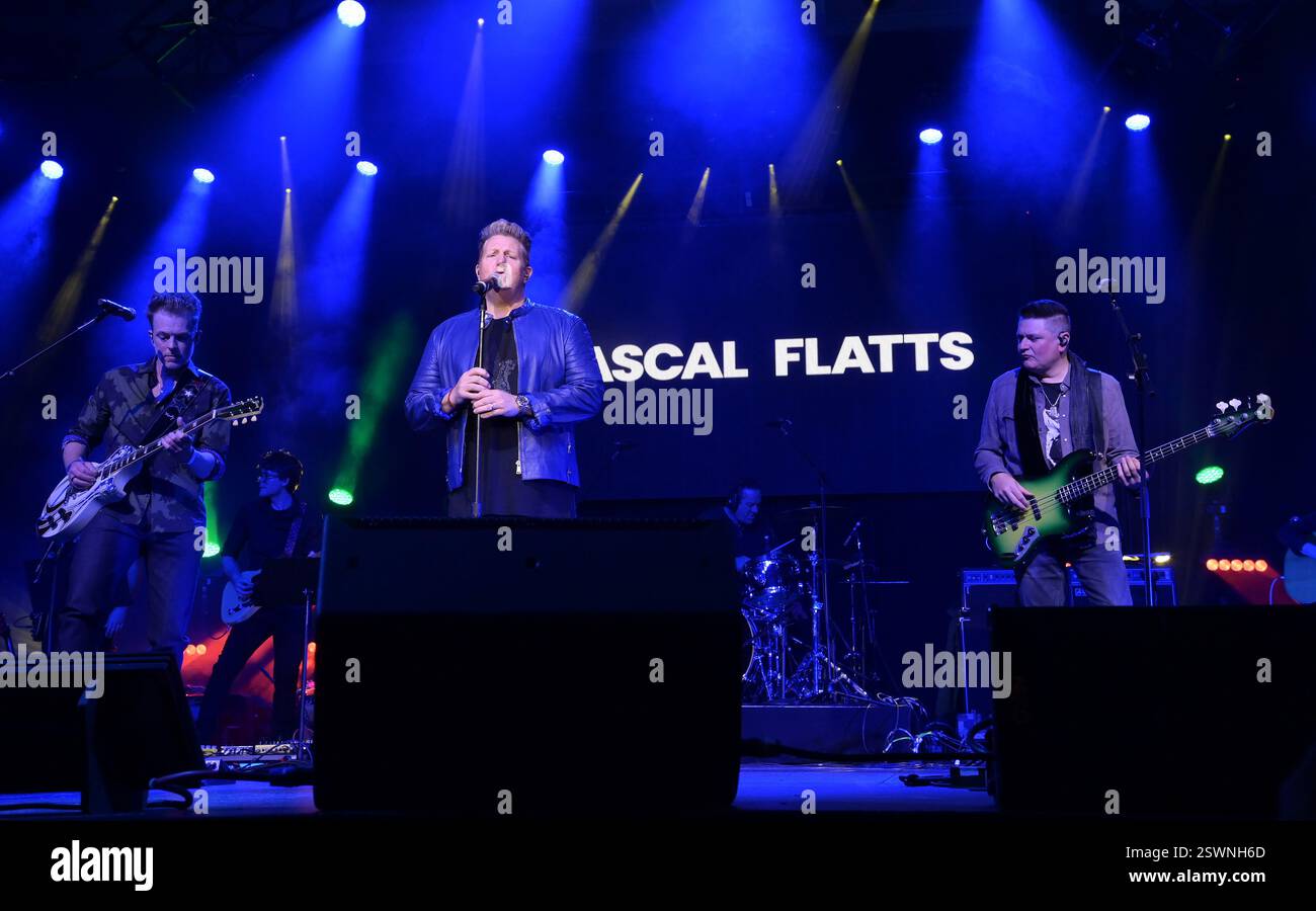 Nashville, USA. 21st Feb, 2025. Joe Don Rooney, Gary LeVox, Jay ...