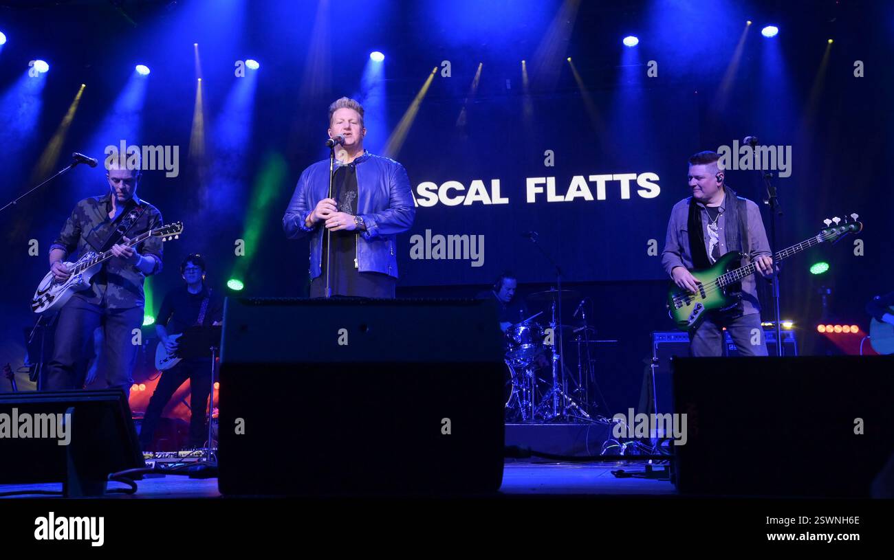 Nashville, USA. 21st Feb, 2025. Joe Don Rooney, Gary LeVox, Jay ...