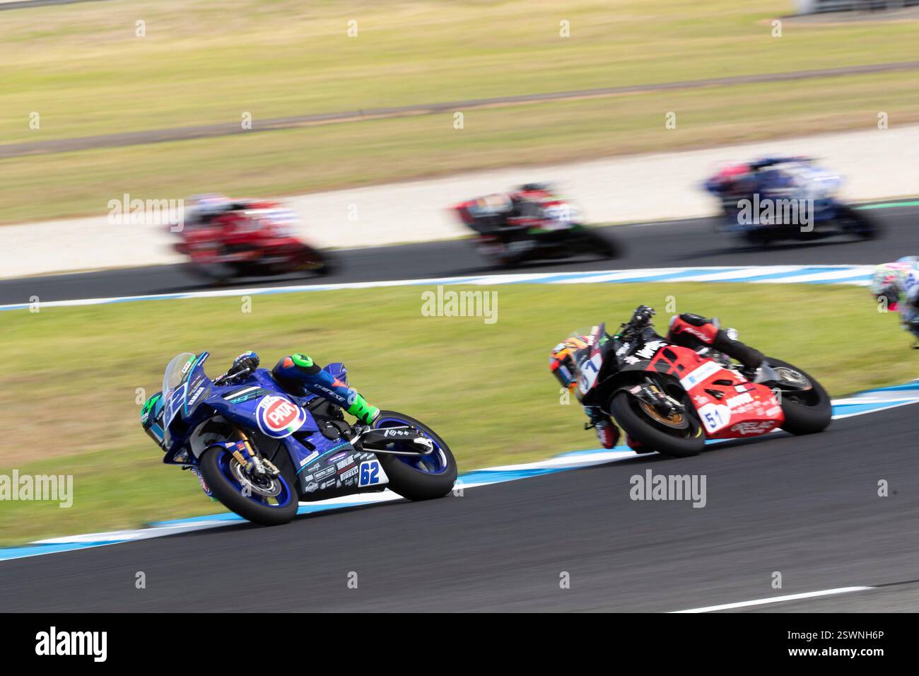 PHILLIP ISLAND, AUSTRALIA - FEBRUARY 22: Stefano Manzi (ITA) riding for ...