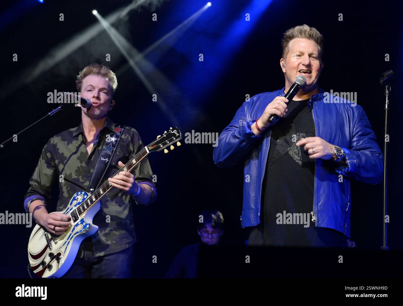 Nashville, USA. 21st Feb, 2025. Joe Don Rooney, Gary LeVox and Rascal ...