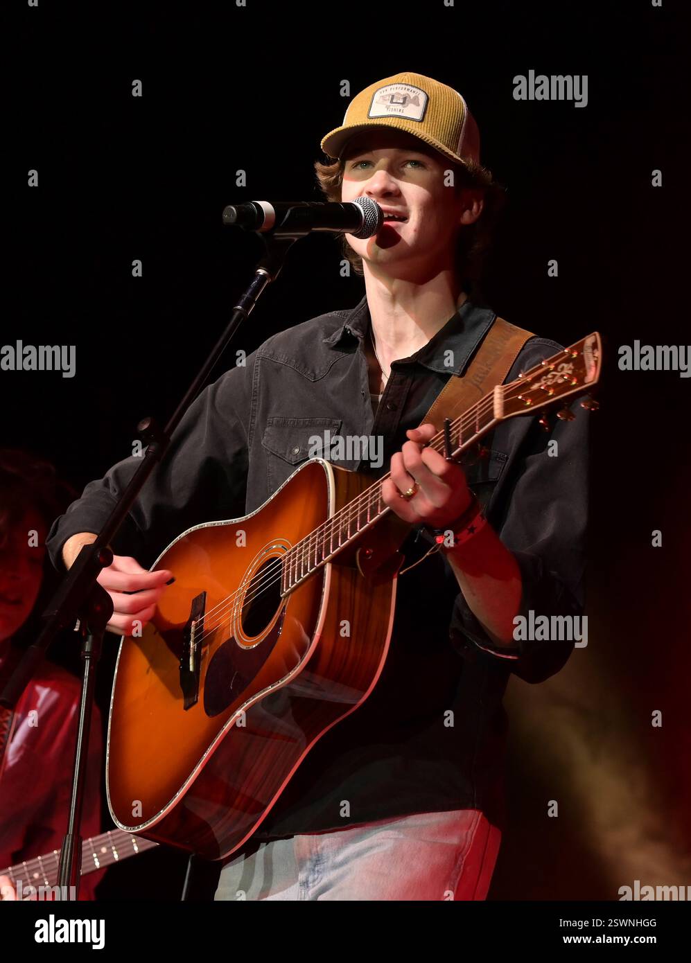 Nashville, USA. 21st Feb, 2025. Jack Wharff onstage at Big Machine ...