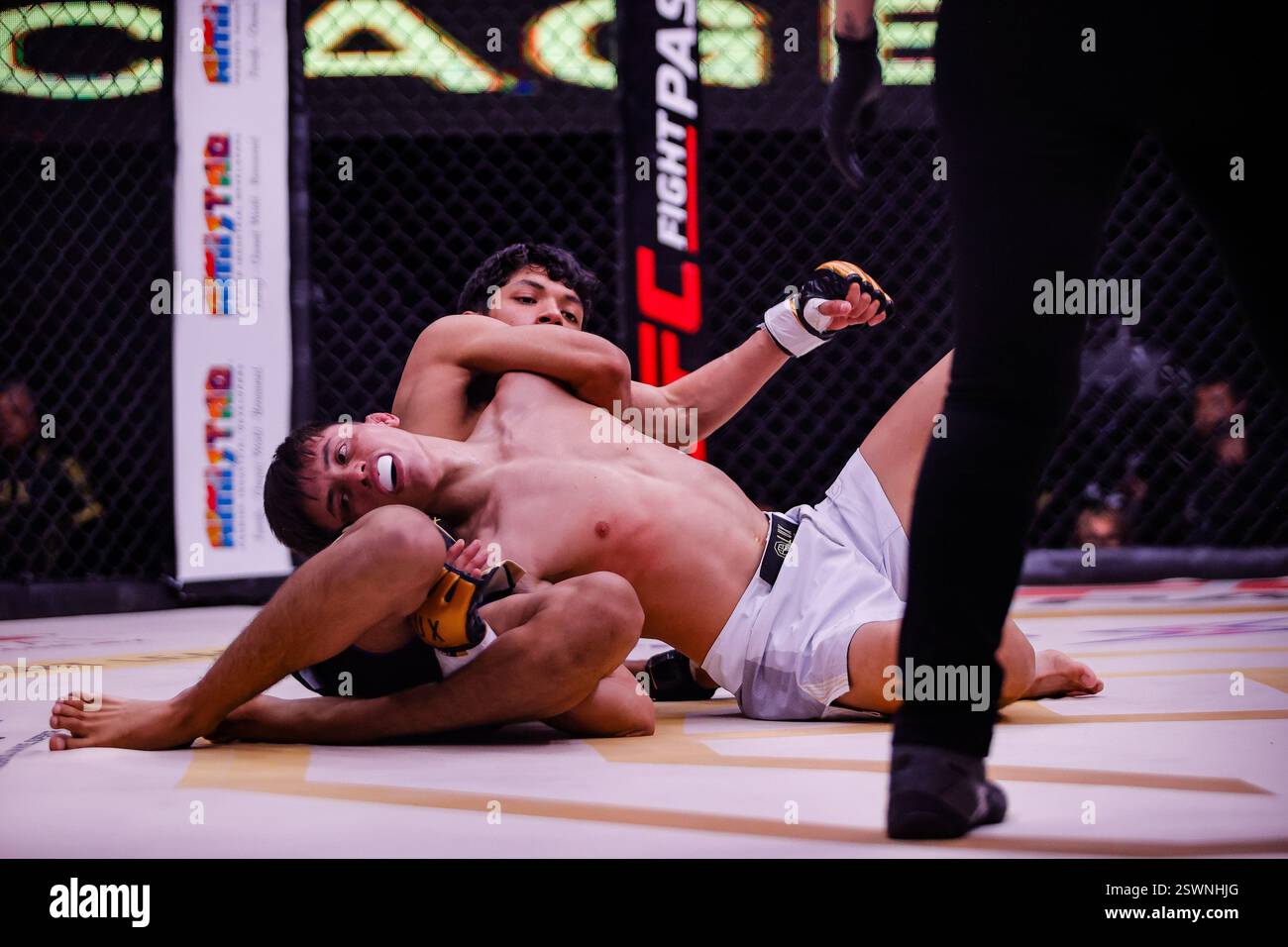 FEBRUARY 21ST 2025, Monterrey, Nuevo León, Mexico; Franco Varessy vs Sebastian «Leyenda» Gaibor ...