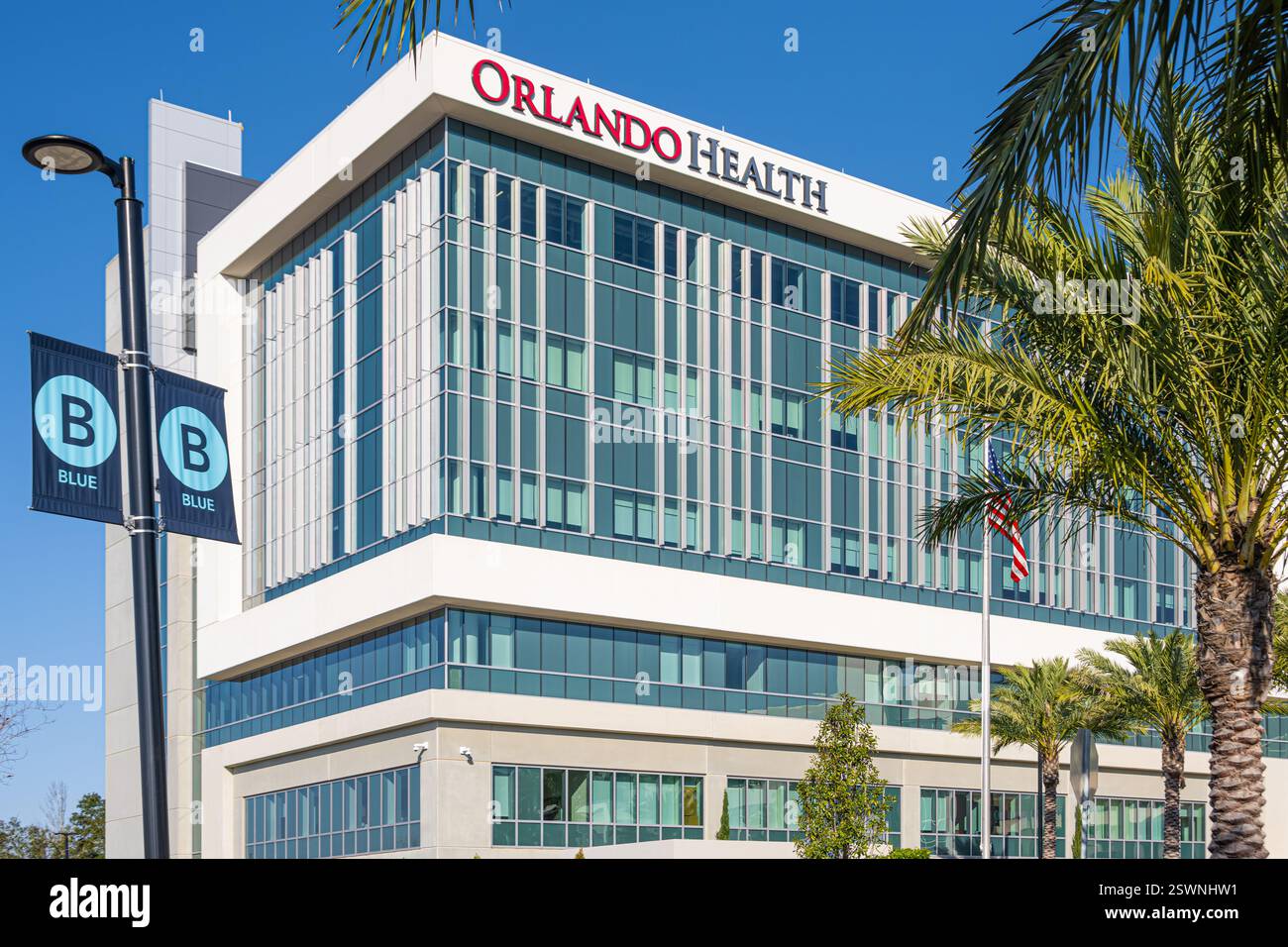 Orlando Health's South Lake Hospital in Clermont, Florida. (USA Stock ...