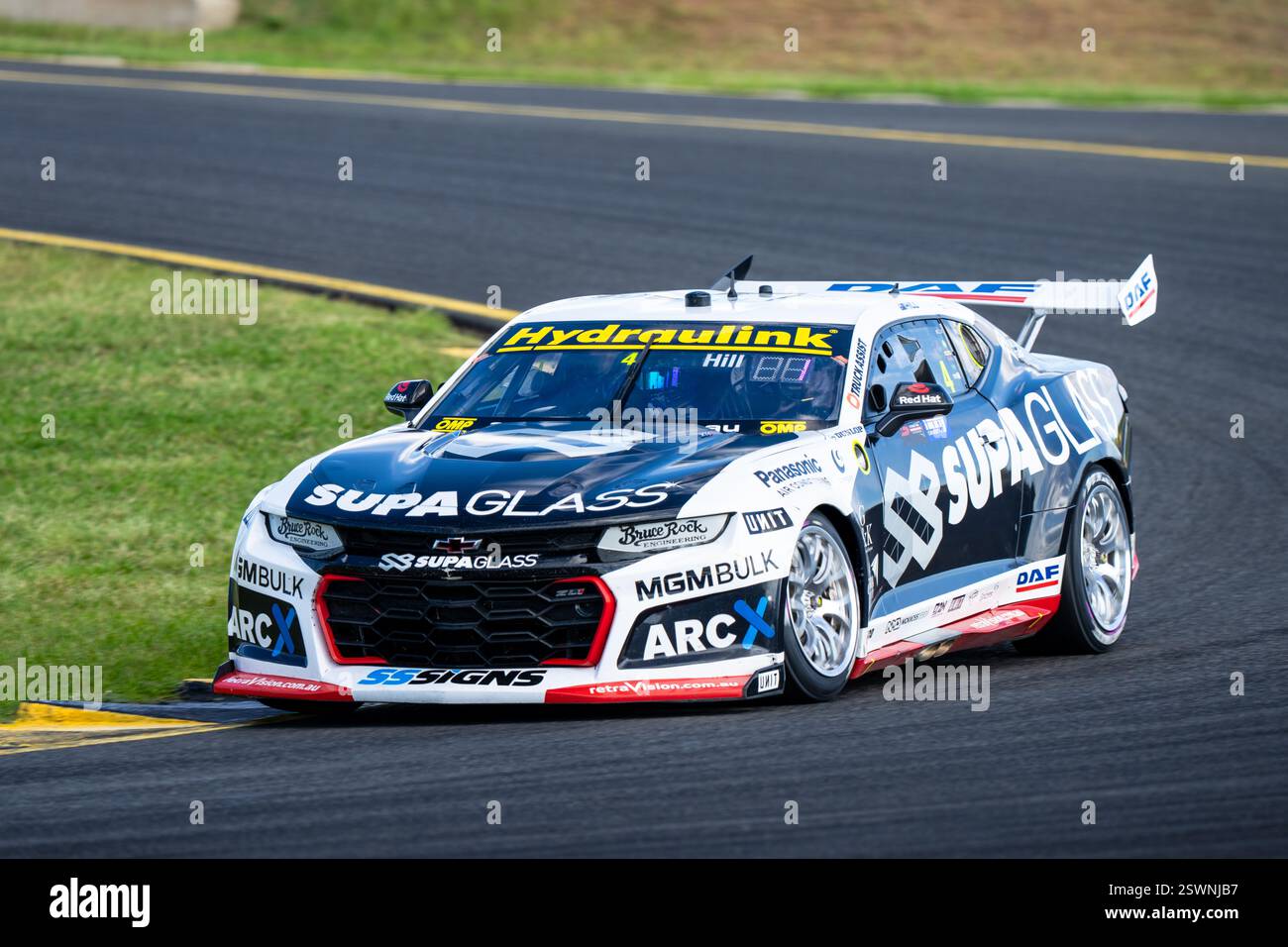 Sydney, Australia. 22nd Feb 2025. The #4 Supaglass Racing Chev Camaro ...
